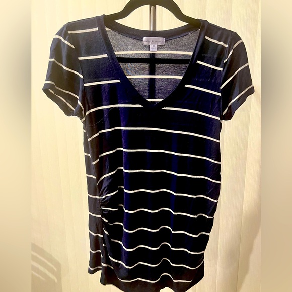 Juniper Lane Maternity | Tops | Maternity Juniper Lane Blue Striped Tee ...